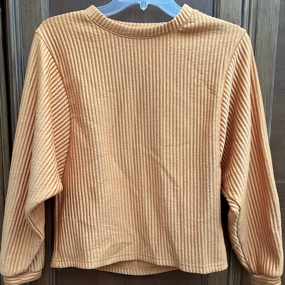 ROMWE | Sweaters | Yellow Ribbed Sweater | Poshmark